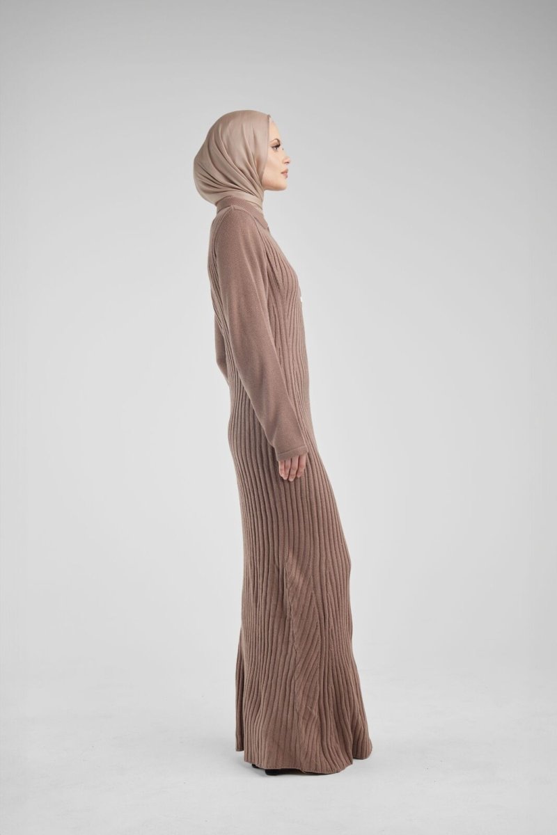 Knitted Polo Dress exclusive at Divinity Collection