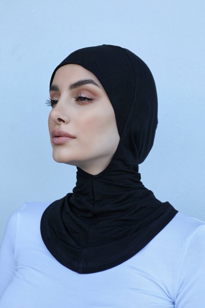 Premium Jersey Black Ninja Hood exclusive at Divinity Collection